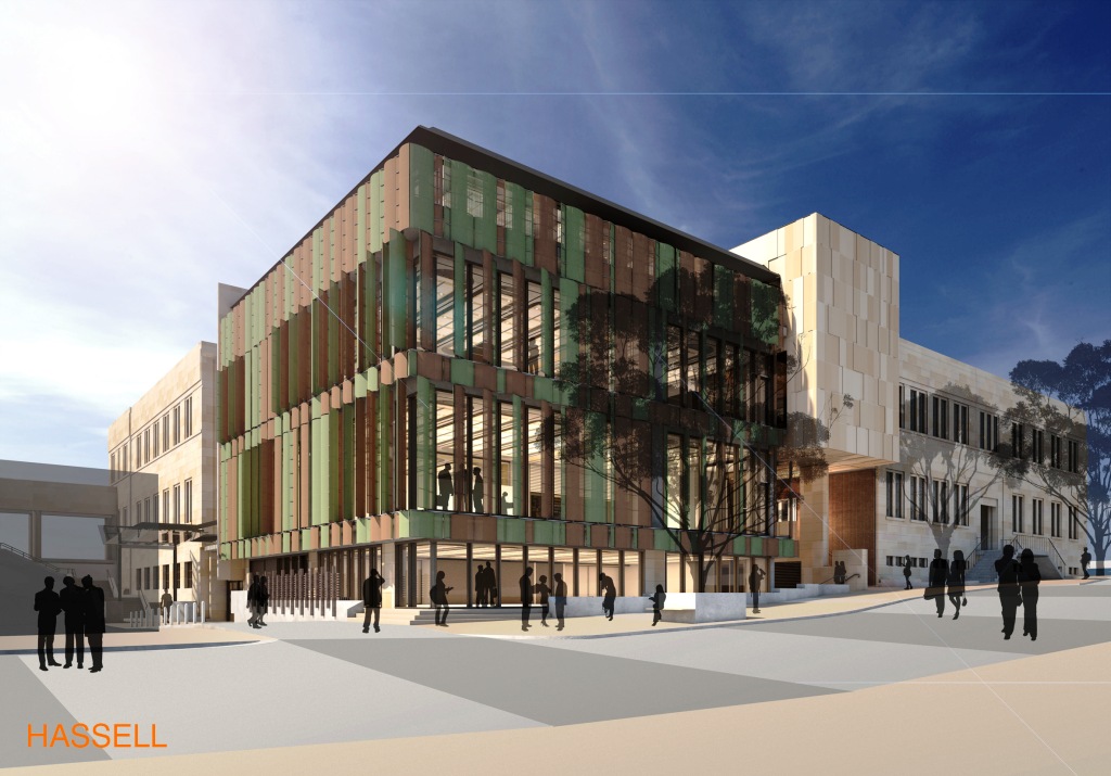 Première mondiale en béton géopolymère armé pour un bâtiment public ...